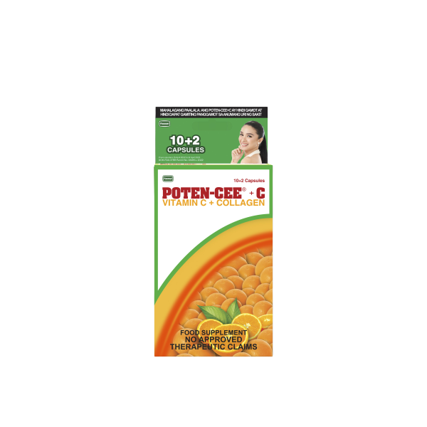 POTEN-CEE + C Vitamin C / Collagen Capsule 10+2 price in the ...